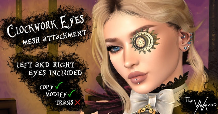 Second Life Marketplace - [WM] Clockwork Eyes